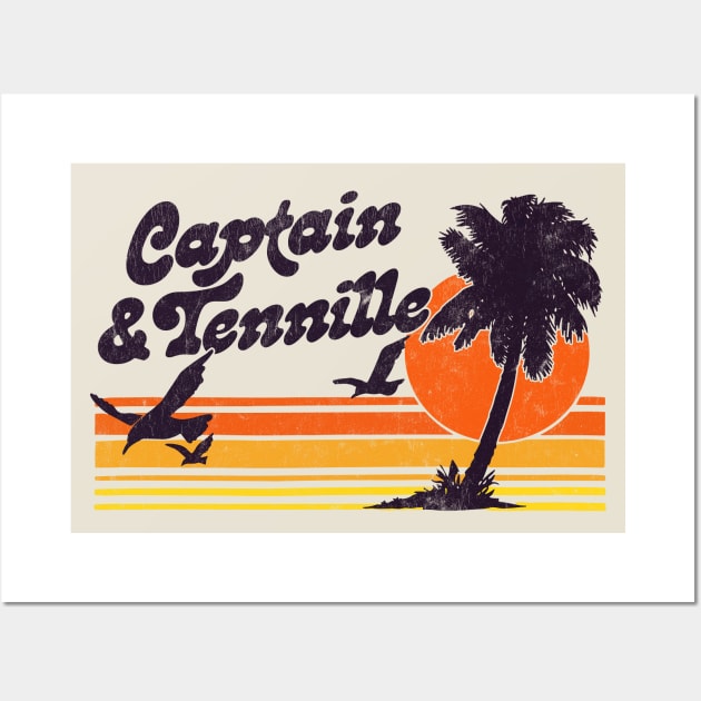 Captain & Tennille -- Retro 70s Design - Captain And Tennille - Posters ...