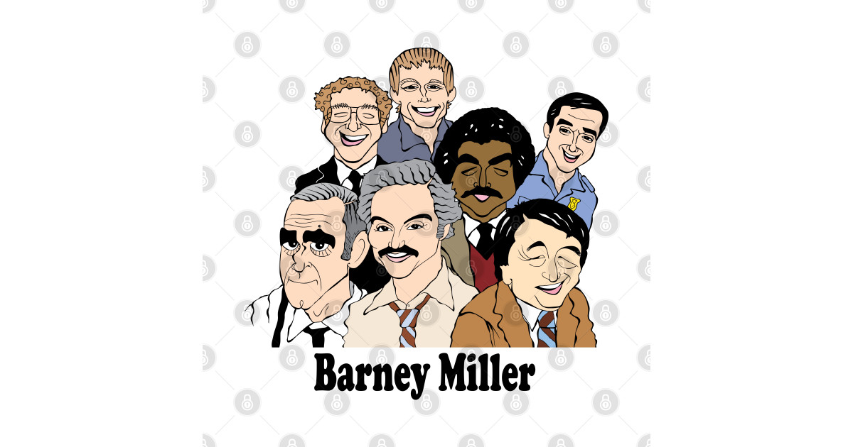BARNEY MILLER SITCOM FAN ART - Barney Miller Sitcom - T-Shirt | TeePublic