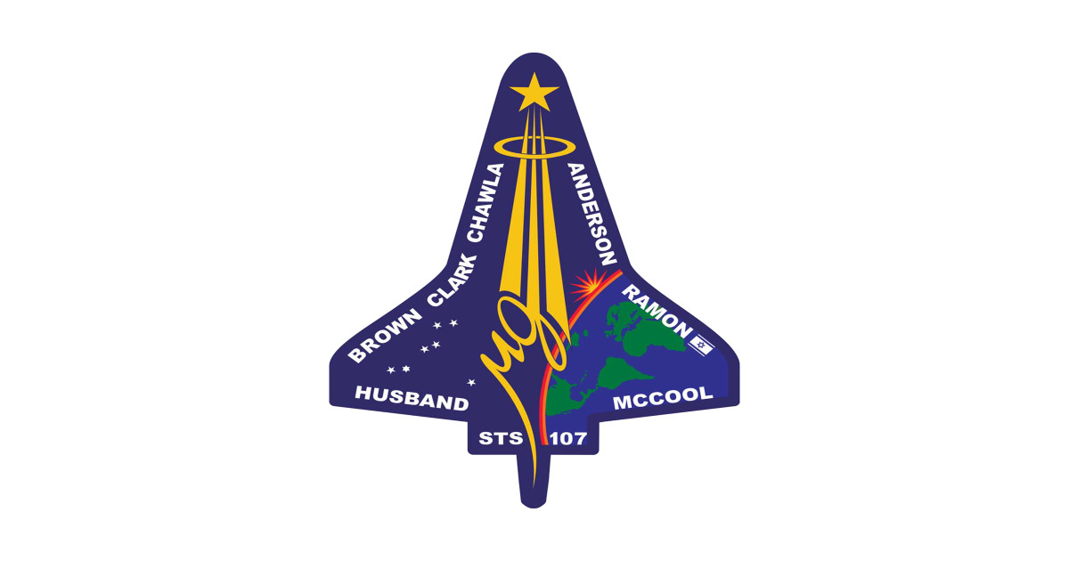 STS-107 Columbia Mission Patch - Sts 107 Columbia Mission Patch - T-Shirt | TeePublic