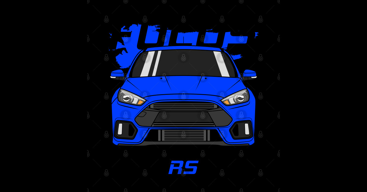 Ford Focus RS MK3 - Focus Rs - Sticker | TeePublic