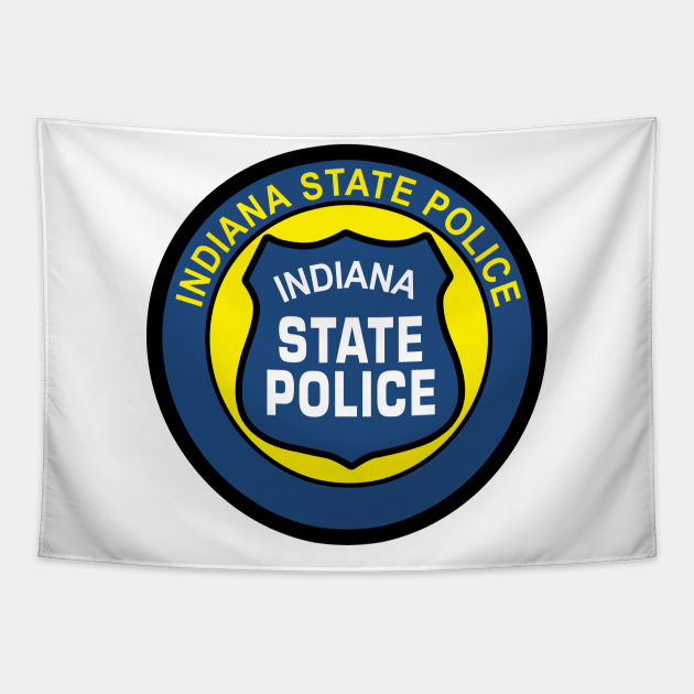 Indiana State Police logo - Indiana State Police - Tapestry | TeePublic