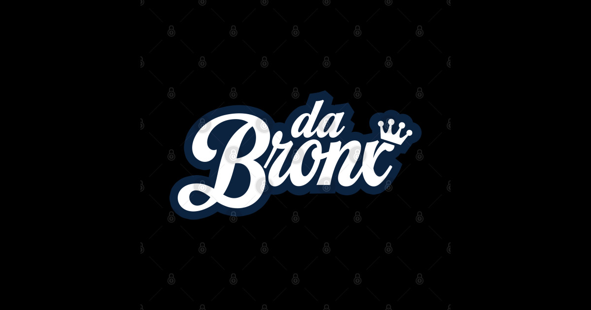DA BRONX SCRIPT CROWN - 2.0 - The Bronx Ny Best Bronx Designs - Sticker ...