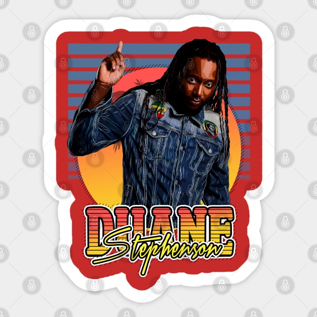 retro duane stephenson reggae // vintage style flyer - Duane Stephenson ...