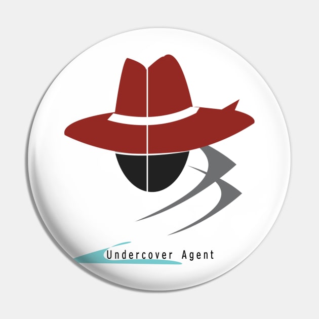 agent - Secret - Pin | TeePublic