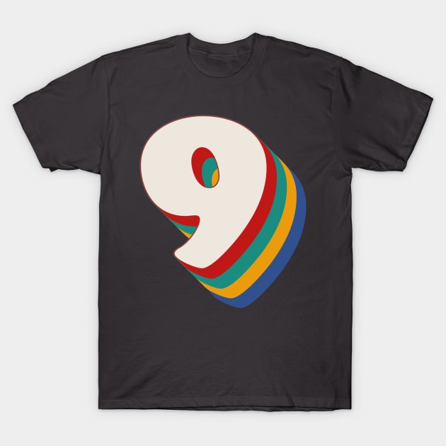 Number 9 - Number 9 - T-Shirt | TeePublic