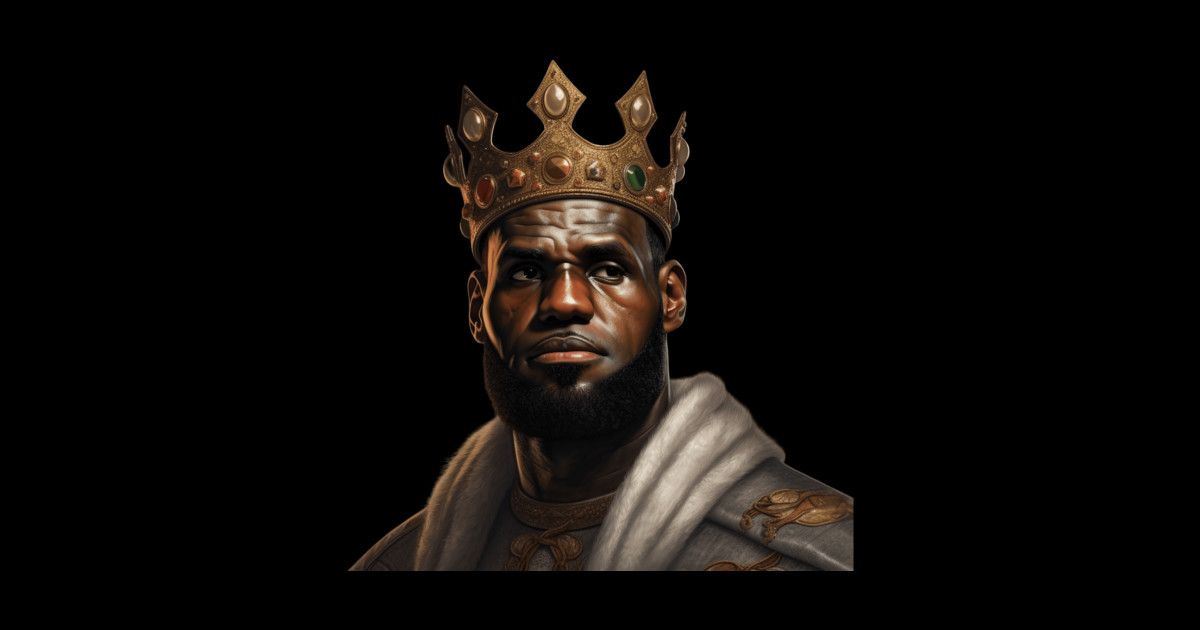 KING: Legends Series - King James - Sticker | TeePublic