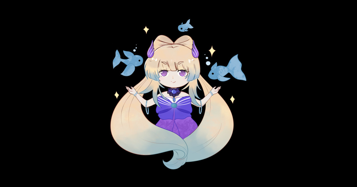 Kokomi under the Sea ♥ - Kokomi - Sticker | TeePublic