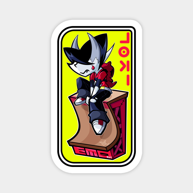 Emo Reggie Quarter Pipe - Emo - Magnet | TeePublic