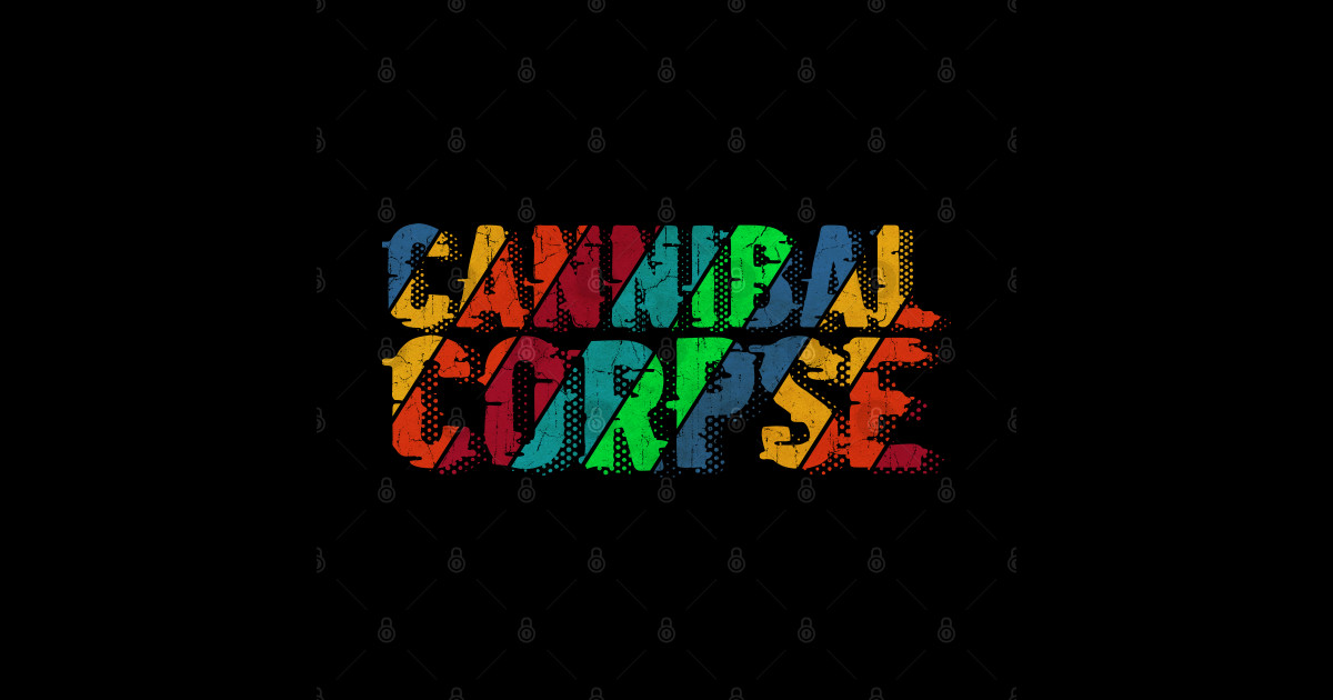 vintage color Cannibal Corpse - Cannibal Corpse - Posters and Art ...