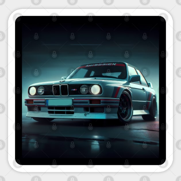 BMW e30 M3 - Bmw E30 - Sticker | TeePublic