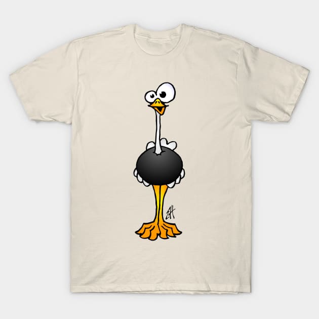 Ostrich - Ostrich - T-Shirt | TeePublic