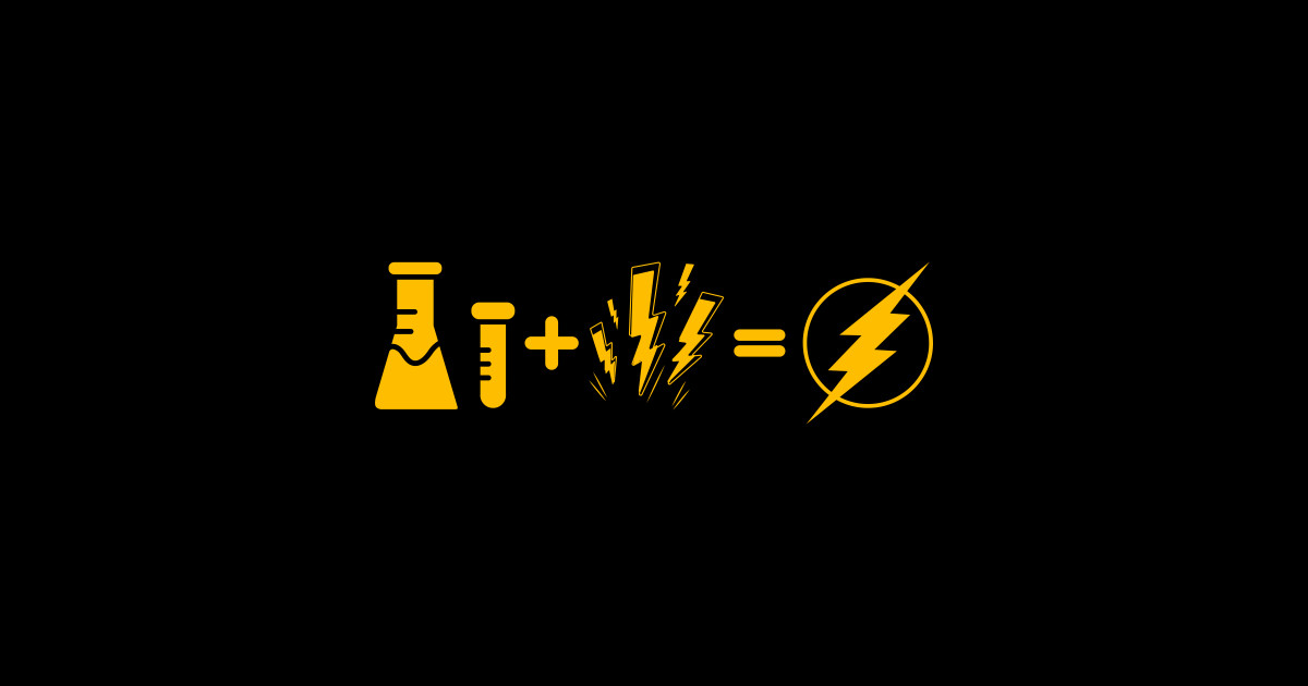 The Flash Formula: The Science of Swiftness - Big Bang - Sticker ...
