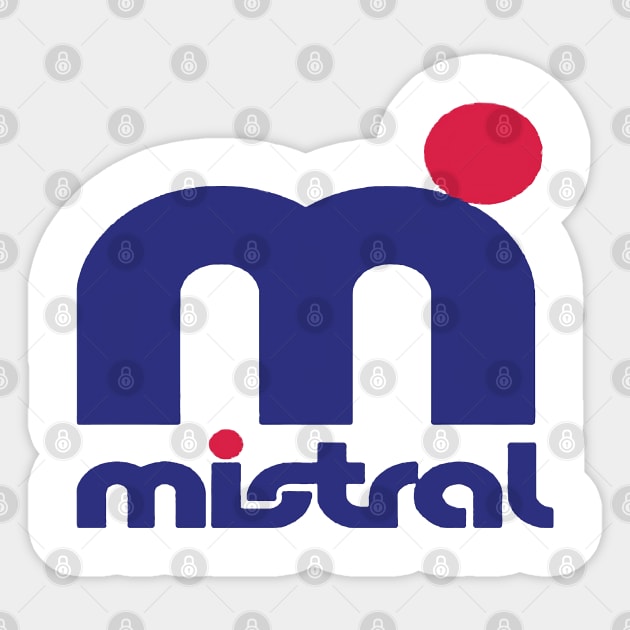 Mistral Logo - Mistral - Sticker | TeePublic