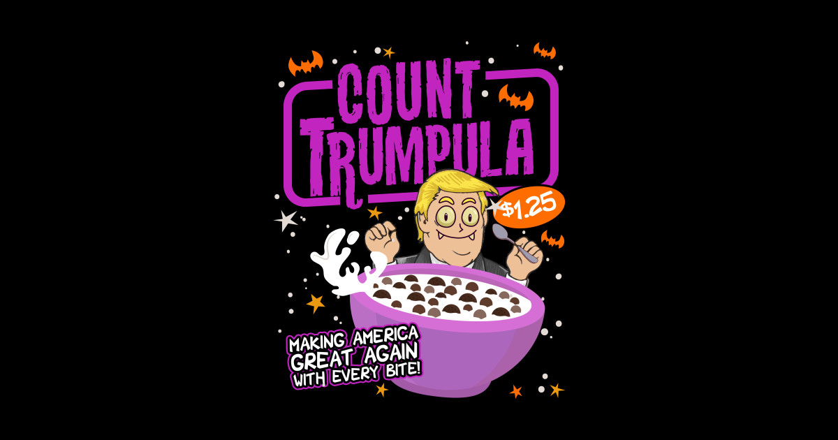 Count Trumpula - Donald Trump - Donald Trump - Sticker | TeePublic