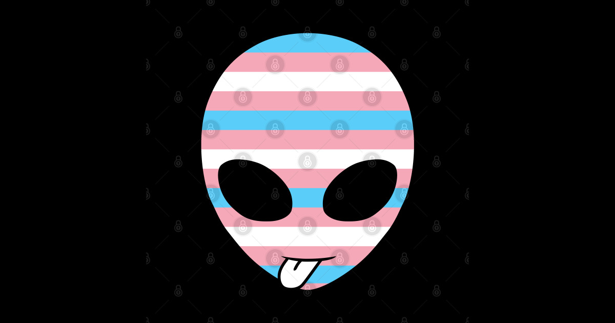 Transgender Alien - Transgender - Magnet | TeePublic