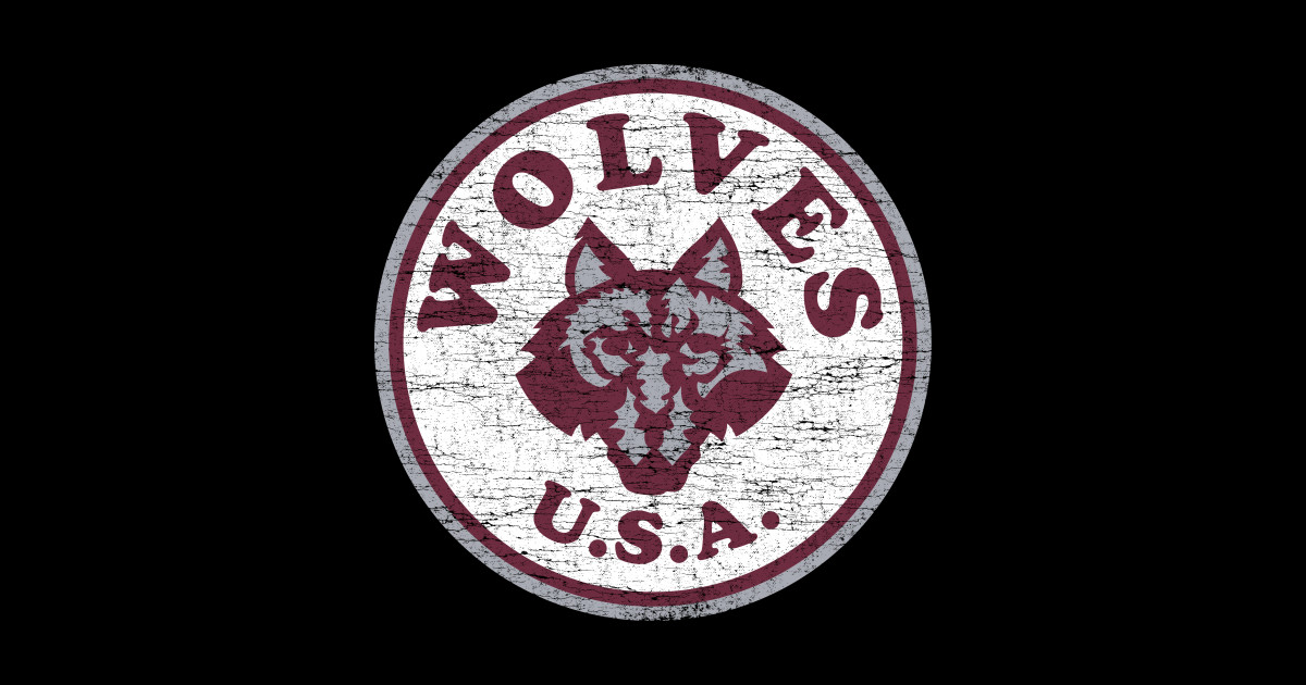 Los Angeles Wolves Vintage T-shirt - Los Angeles Wolves - Pin | TeePublic