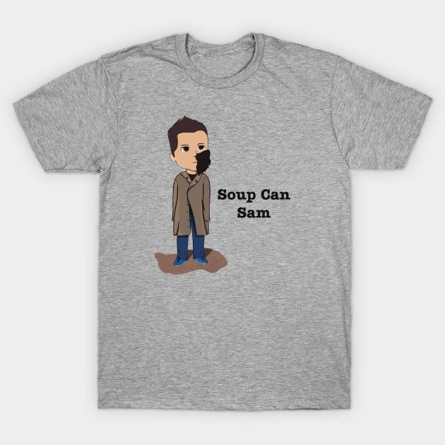 Soup Can Sam Chibi - Psych - T-Shirt | TeePublic