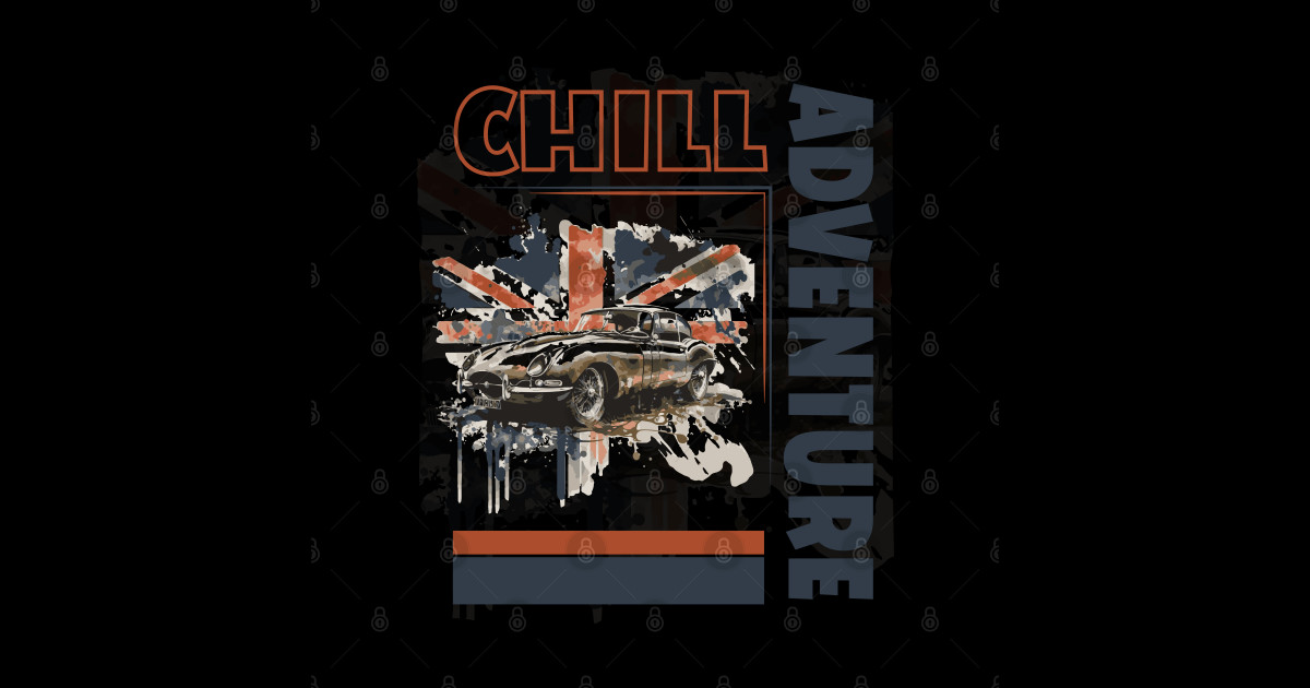 Chill Adventure - T Shirtdesign - Sticker | TeePublic