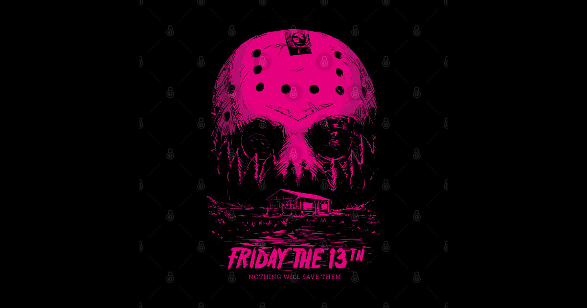 friday the 13th movie - Friday The 13th - Sticker | TeePublic