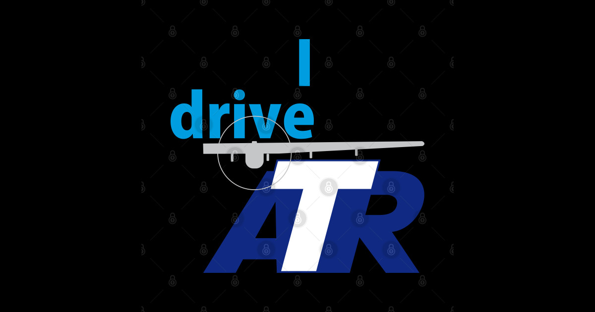 I drive ATR - Pilot - Sticker | TeePublic