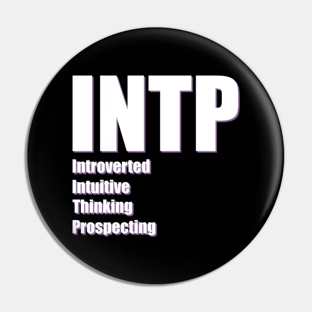 INTP The LOGICIAN MBTI types 2B Myers Briggs personality - Mbti - Pin ...