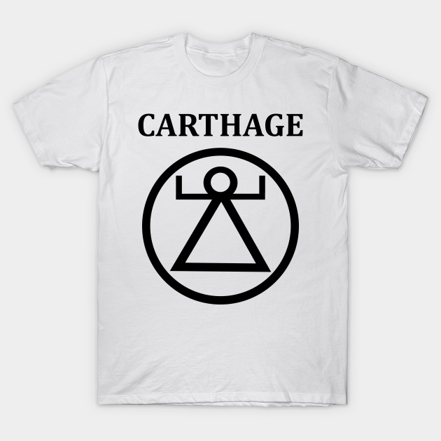 Ancient Carthage Tanit Symbol - Ancient Carthage - T-Shirt | TeePublic