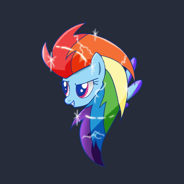 Rainbowfied Rainbow Dash - My Little Pony - T-Shirt | TeePublic