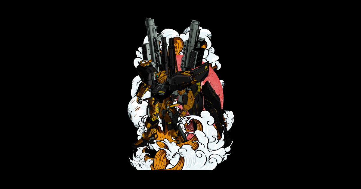 Mecha Armored Booster - Gunpla - Sticker | TeePublic