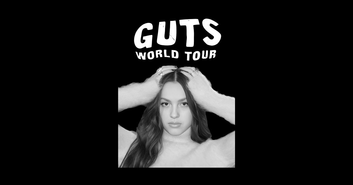 Olivia Rodrigo Guts World Tour Fan Made - Olivia Rodrigo Guts - Posters ...