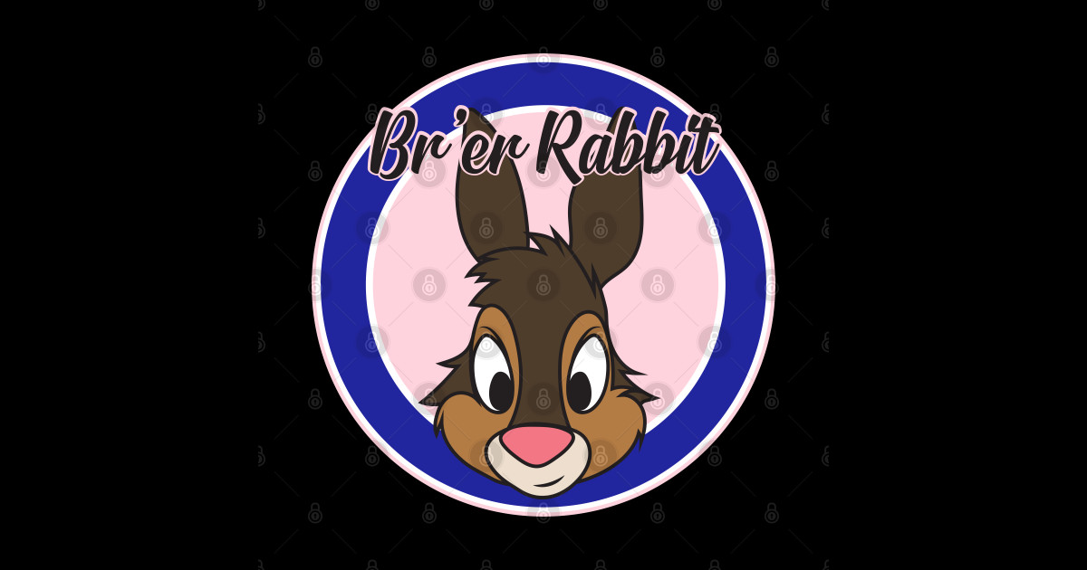The Rabbit Patch Logo - Briar Rabbit - Sticker | TeePublic