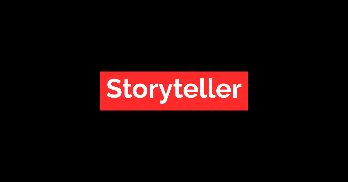 Storyteller - Storyteller - Sticker | TeePublic