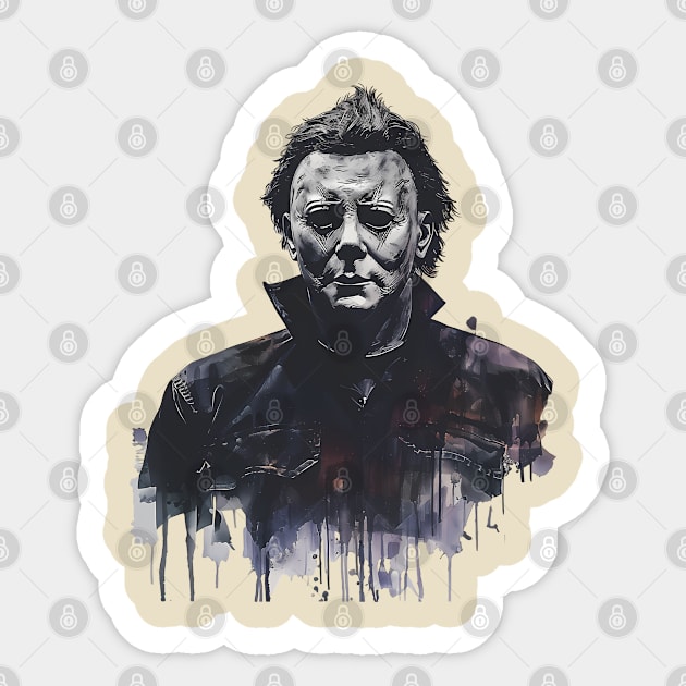 Michael Myers Mask - Michael Myers - Sticker | TeePublic
