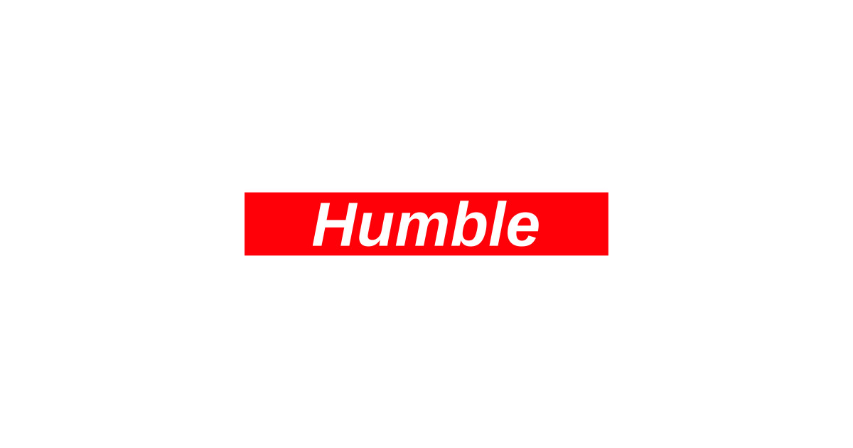 Humble // Red Box Logo - Kendrick Lamar - T-Shirt | TeePublic
