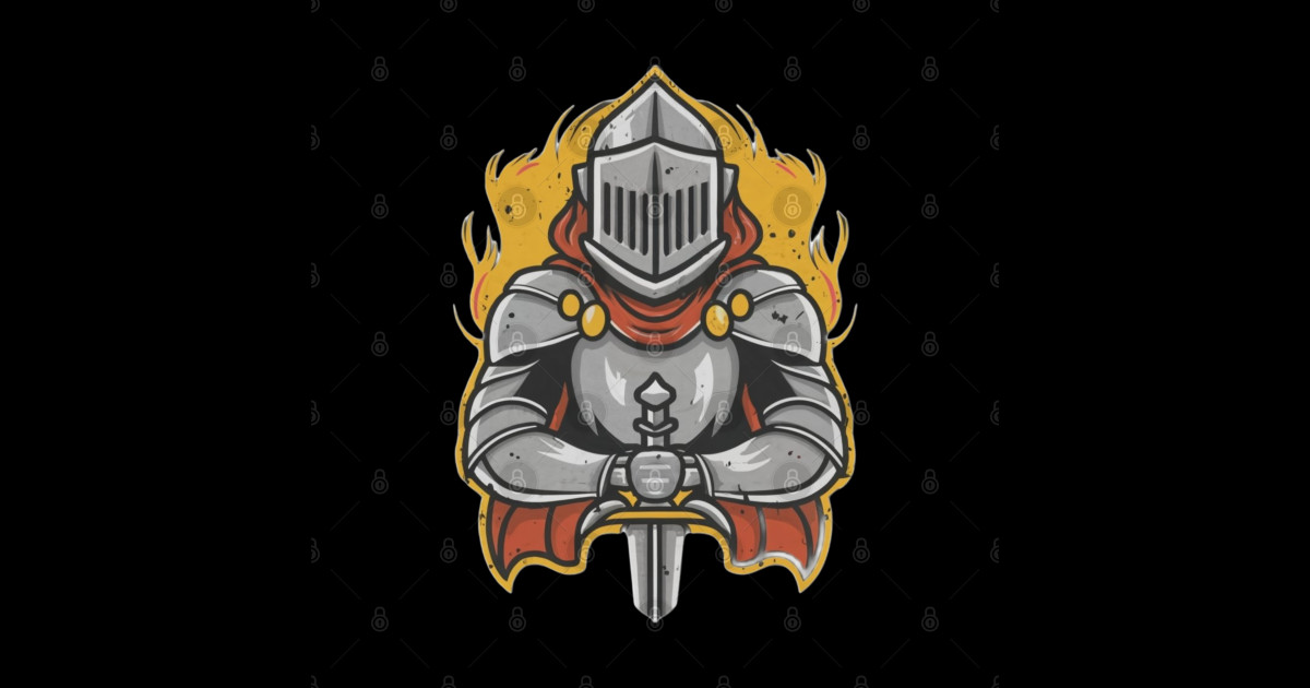 Proud Knight - Knight - Sticker | TeePublic