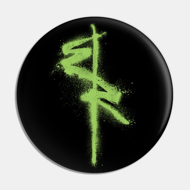 Edgerunners Symbol - Spray Paint Graffiti Style - Edgerunners - Pin ...