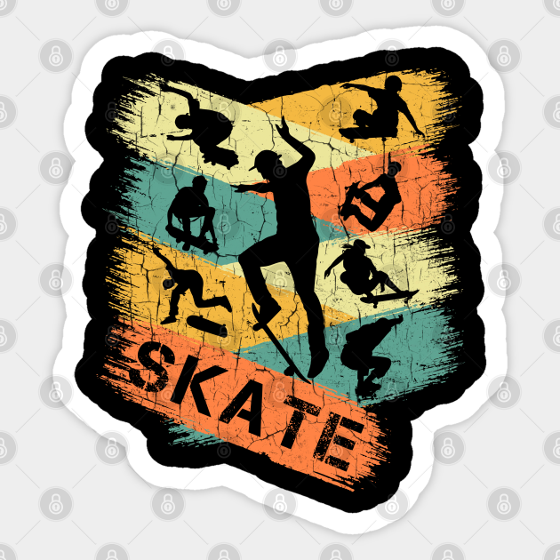 Skateboarding - Skateboarding - Sticker | TeePublic