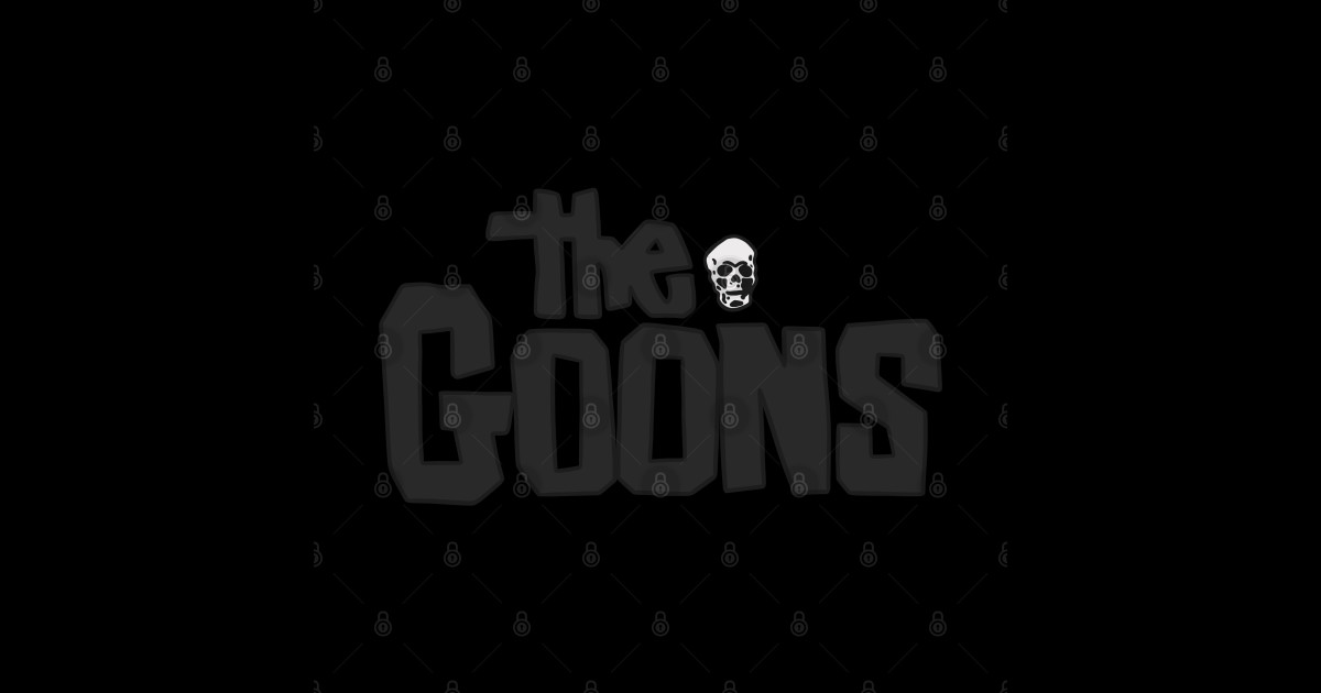 THE GOONS - Logo III - Thegoonies - Sticker | TeePublic