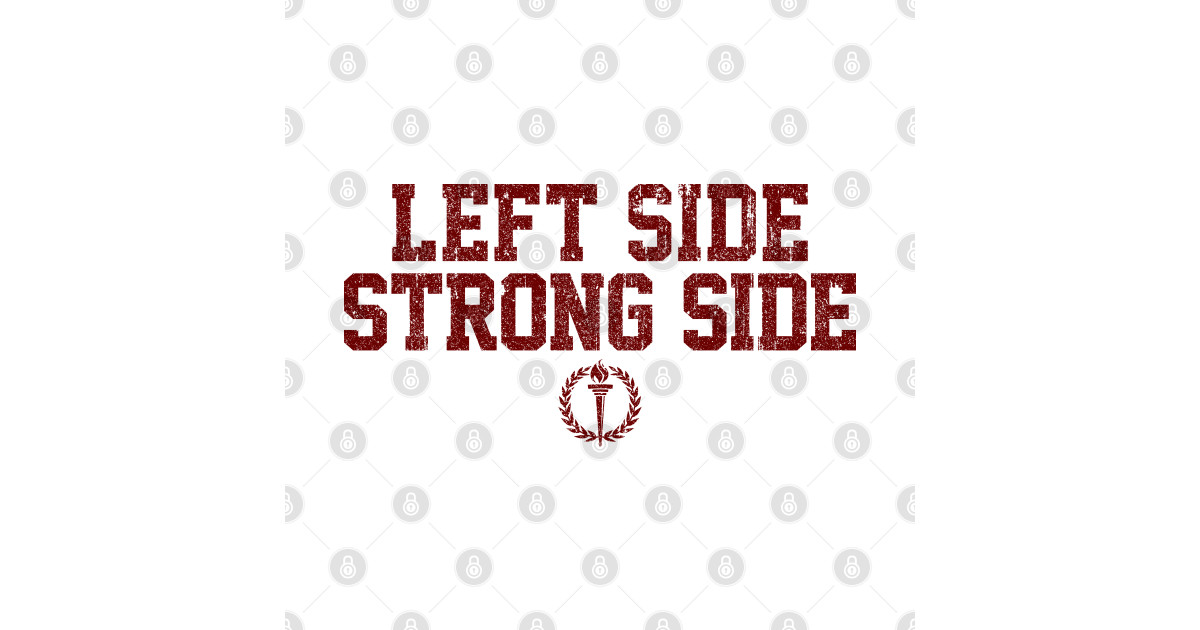 Left Side Strong Side (Variant) - Remember The Titans - Crewneck ...