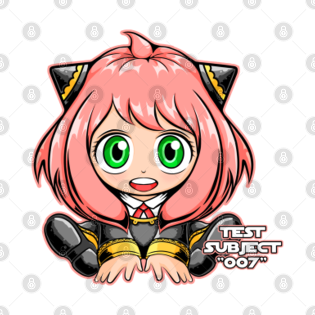 Test Subject 007 - Anime - T-Shirt | TeePublic