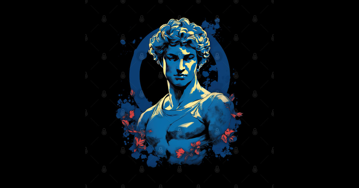 Apollo Greek God of Sun and Music - Apollo - Sticker | TeePublic