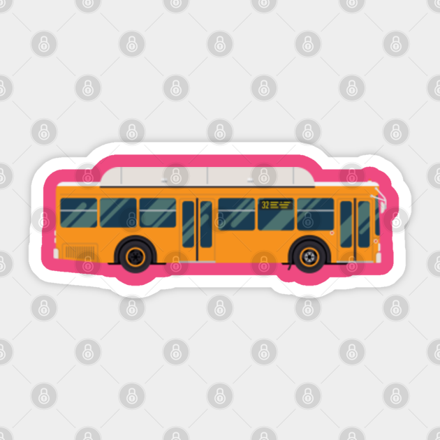 Public transport - Bus - Sticker | TeePublic