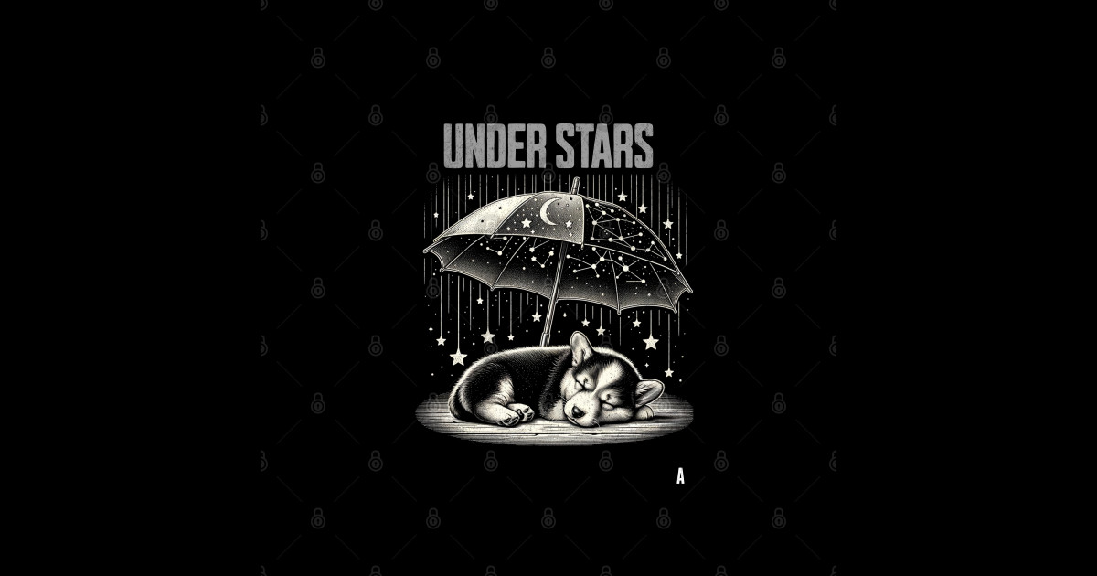 Snoozing Under Stars - Cosmic Corgi - Cosmic Corgi - Sticker | TeePublic