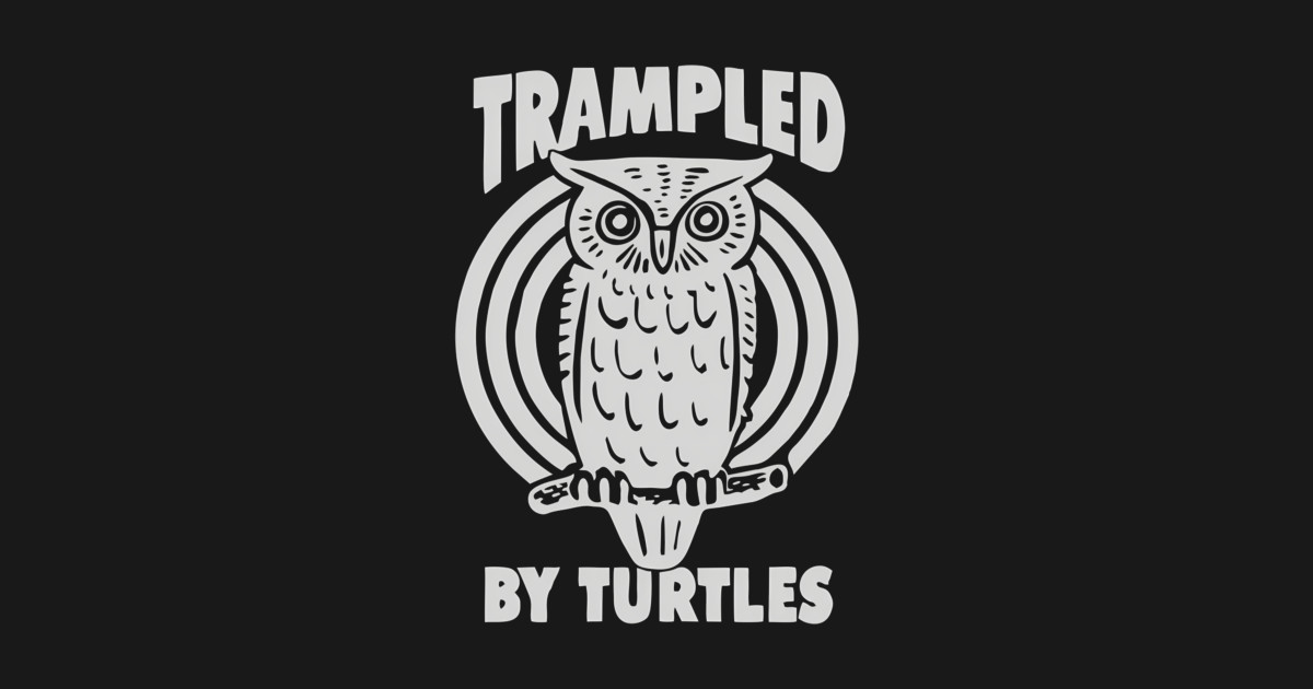Trampled By Turtles BAnd White Logo - Trampled By Turtles - T-Shirt ...