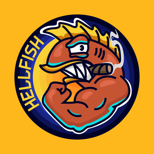 HELLFISH - Simpsons - T-Shirt | TeePublic