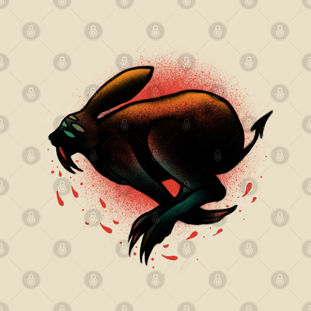 Killer rabbit - Rabbit - T-Shirt | TeePublic