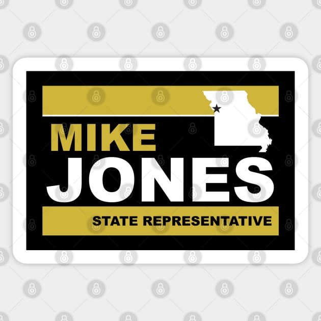 Mike Jones - Mike Jones - Sticker | TeePublic