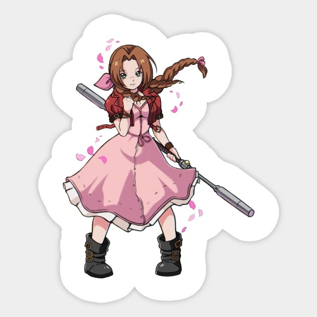 aerith - Aerith - Sticker | TeePublic