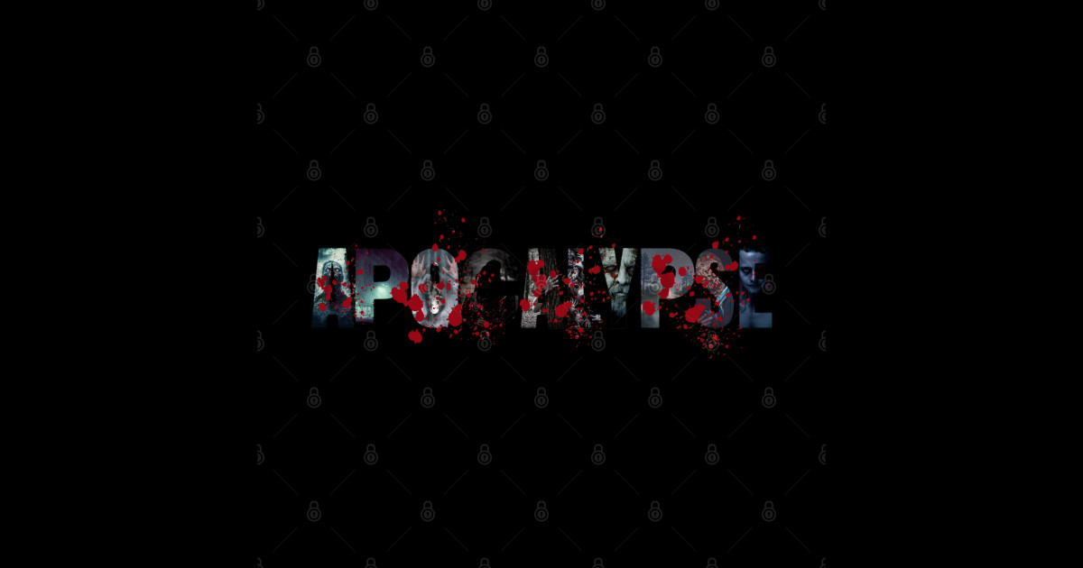 Apocalypse - Horror - Sticker | TeePublic