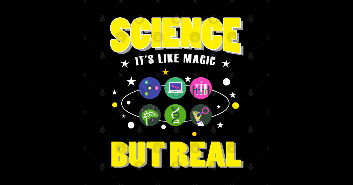 Science It's Like Magic But Real - Science - Posters and Art Prints ...