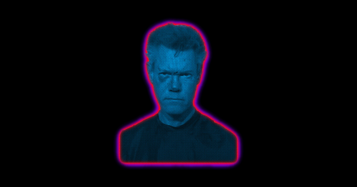 Randy Travis Mugshot Halftone - Randy Travis - Sticker | TeePublic
